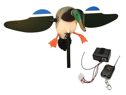MOJO Mallard Drake Motion Duck Decoy Multi-Cycle Remote Control