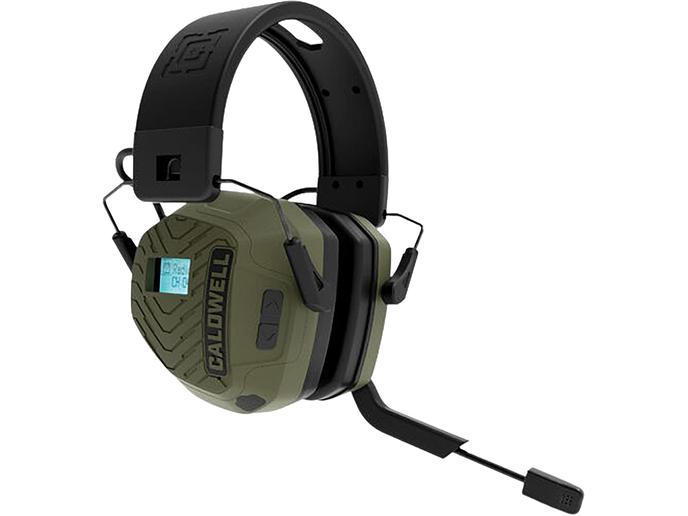 Caldwell E-Max Pro Bluetooth Comms Electronic Ear Muffs Olive Drab