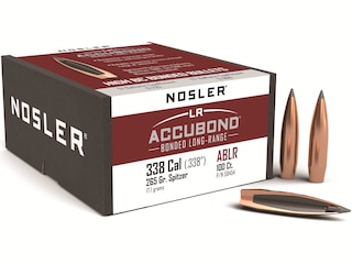 Product Comparison for Nosler AccuBond Long Range 338 Caliber (338 ...