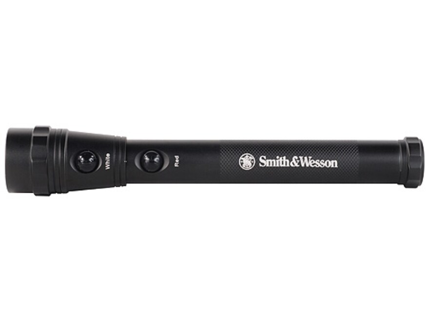 Smith & Wesson Galaxy 6 LED Flashlight 3 White LED Bulbs 3 Red LED