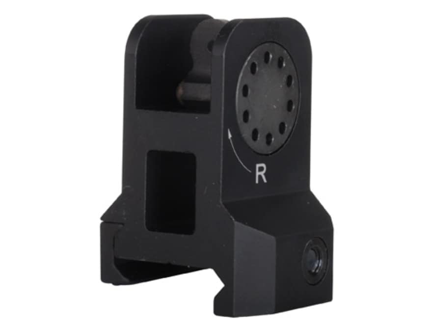 Weaver Fixed Rear Sight AR-15 Flat-Top Black