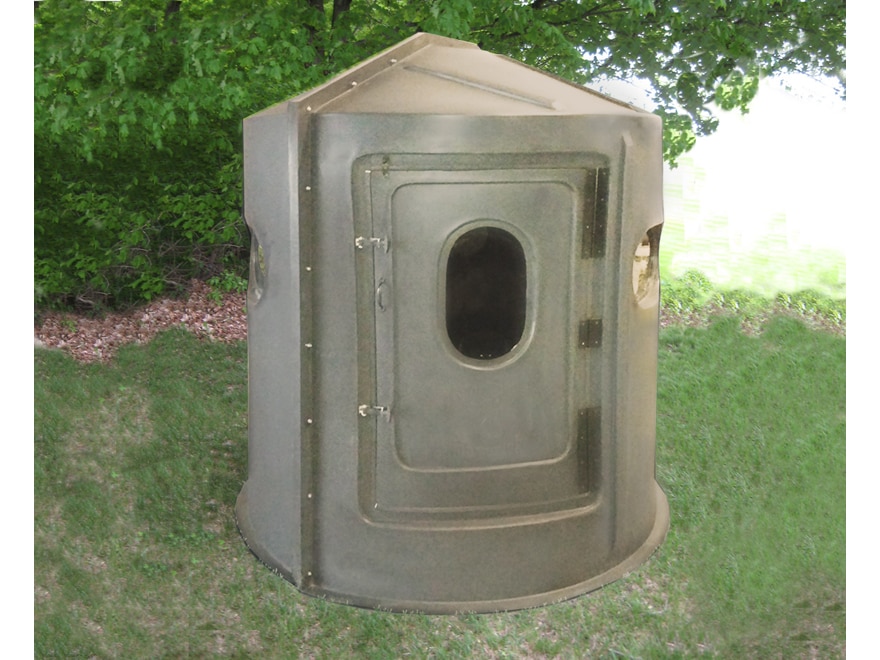 Maverick Blinds 5-Shooter Box Blind Tinted Windows Green