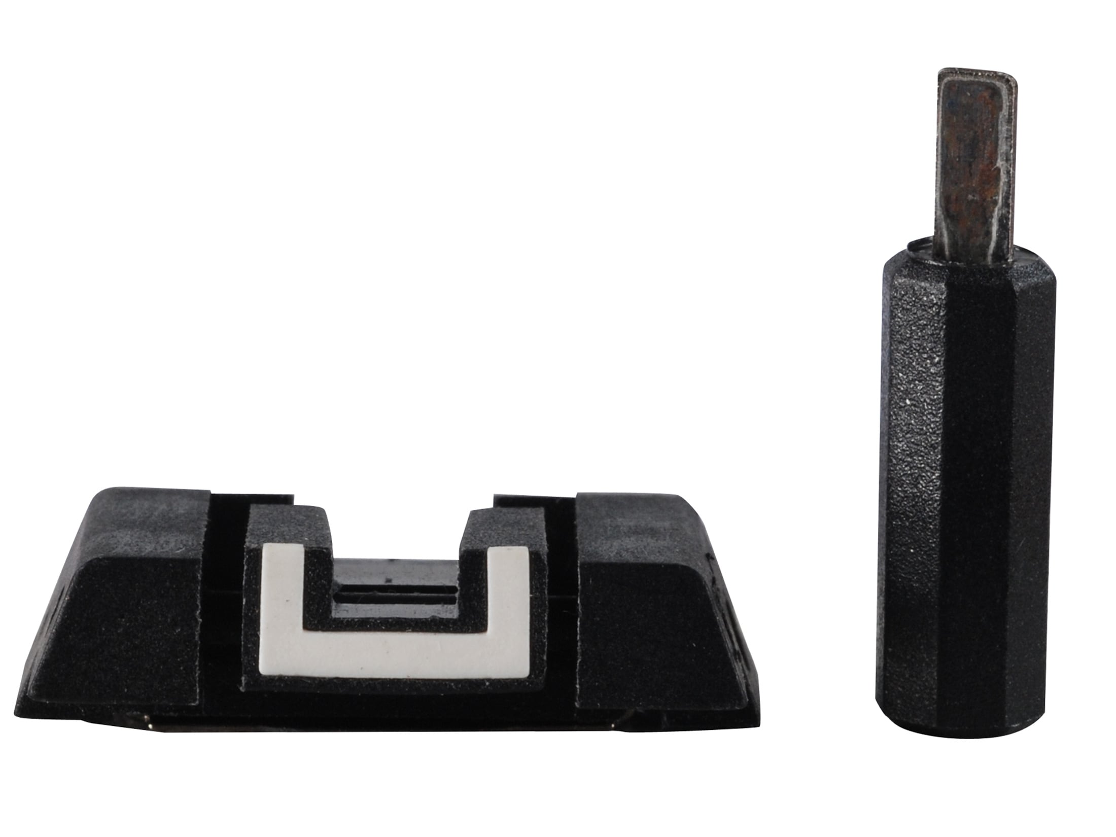 Glock Square Adjustable Rear Sight Adjustment Tool Polymer Black White