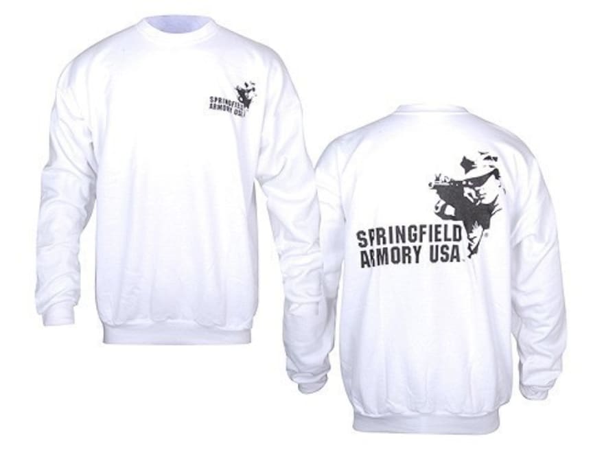 Springfield Armory Shooter Sweatshirt Cotton White XL (48)