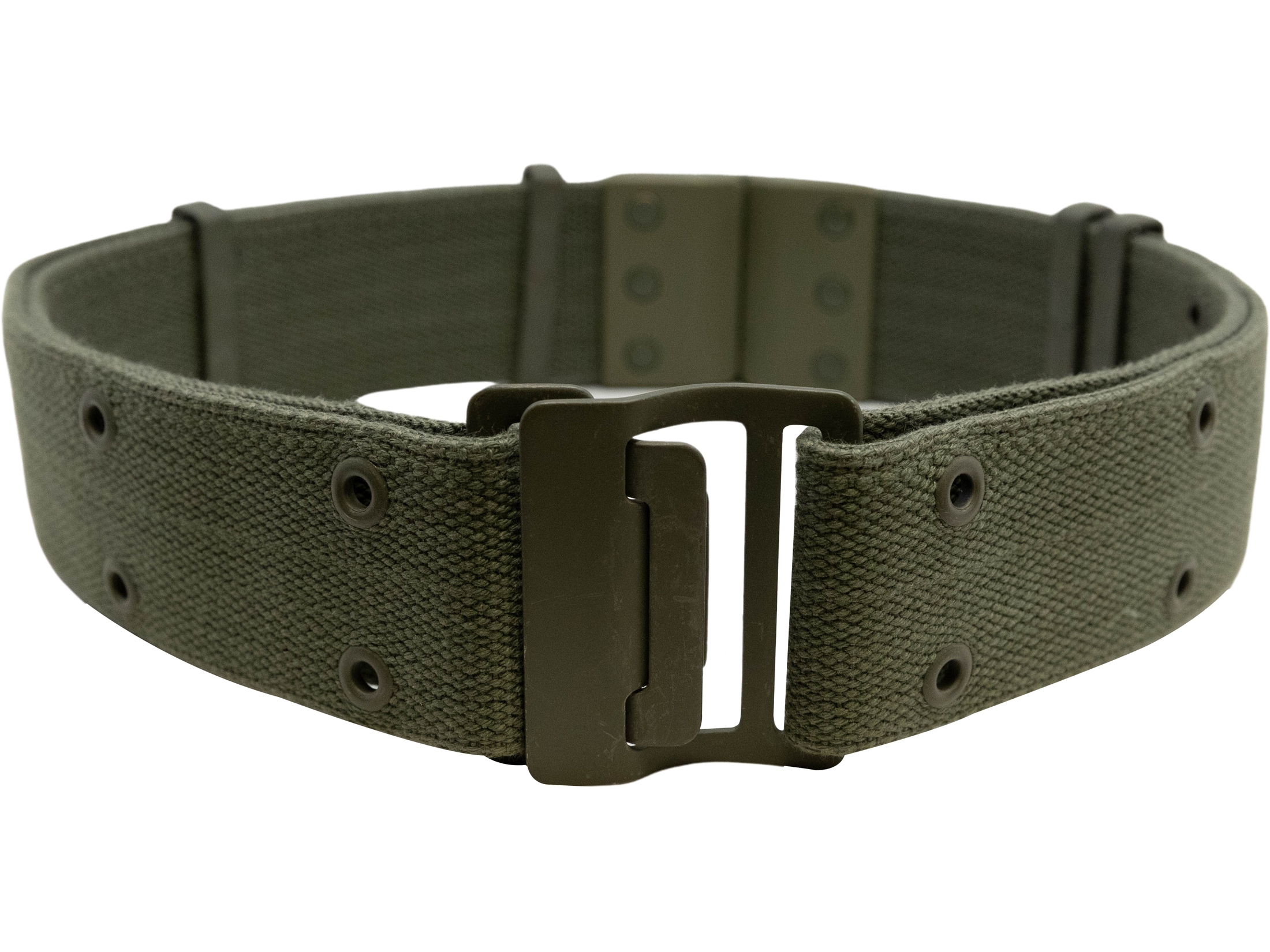 Military Surplus French Famas Combat Belt Grade 1 Olive Drab