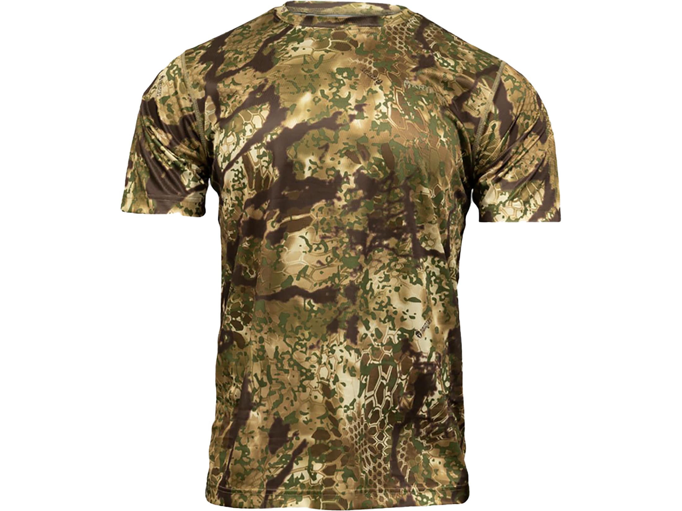 Kryptek Men's Hyperion Short Sleeve T-Shirt Polyester Typhon Camo 2XL