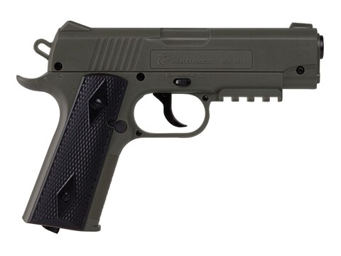 Crosman USMC MOS 5811 Military Police Air Pistol 177 Cal Olive Drab