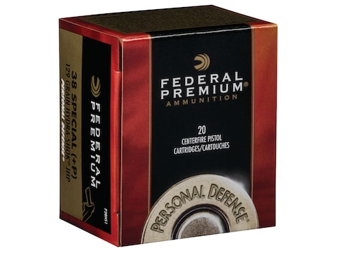 Federal Premium Personal Defense Ammo 38 Special +P 129 Grain
