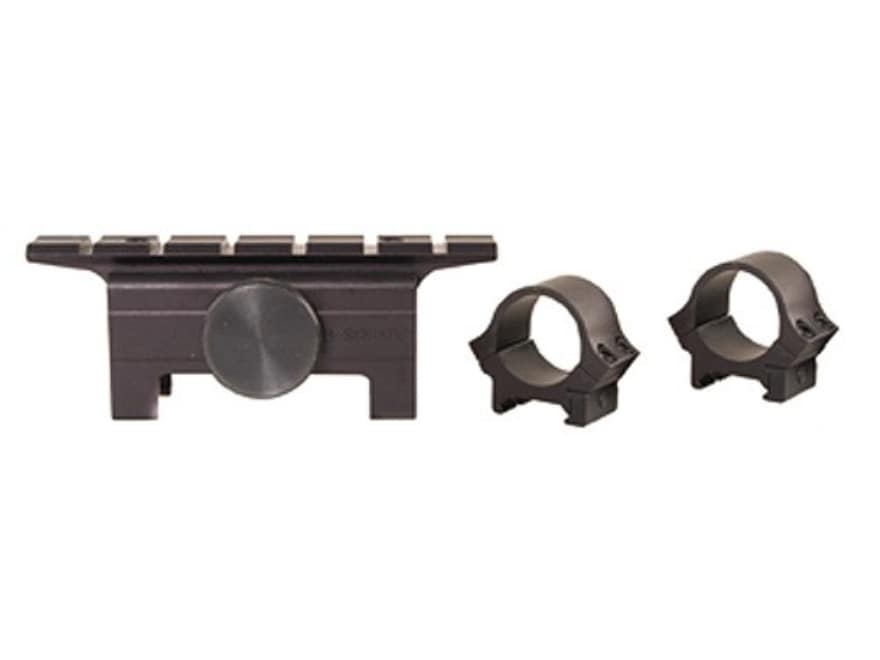B-Square Military Weaver Scope Base 1 Rings HK 91, 93, 94 Gloss