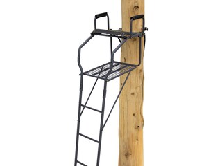 Hawk Transformer Hunt Pod 9' Portable Ladder Treestand Steel Black
