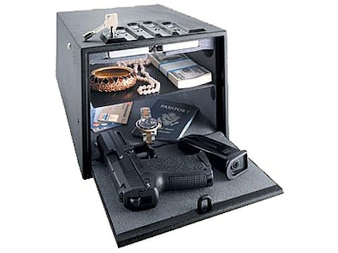 GunVault Deluxe MultiVault Personal Safe Electronic Lock Black