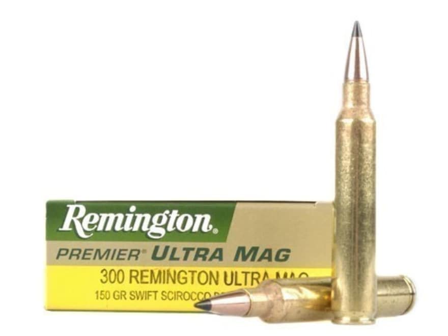 Remington Premier Ammo 300 Remington Ultra Mag 150 Grain Swift