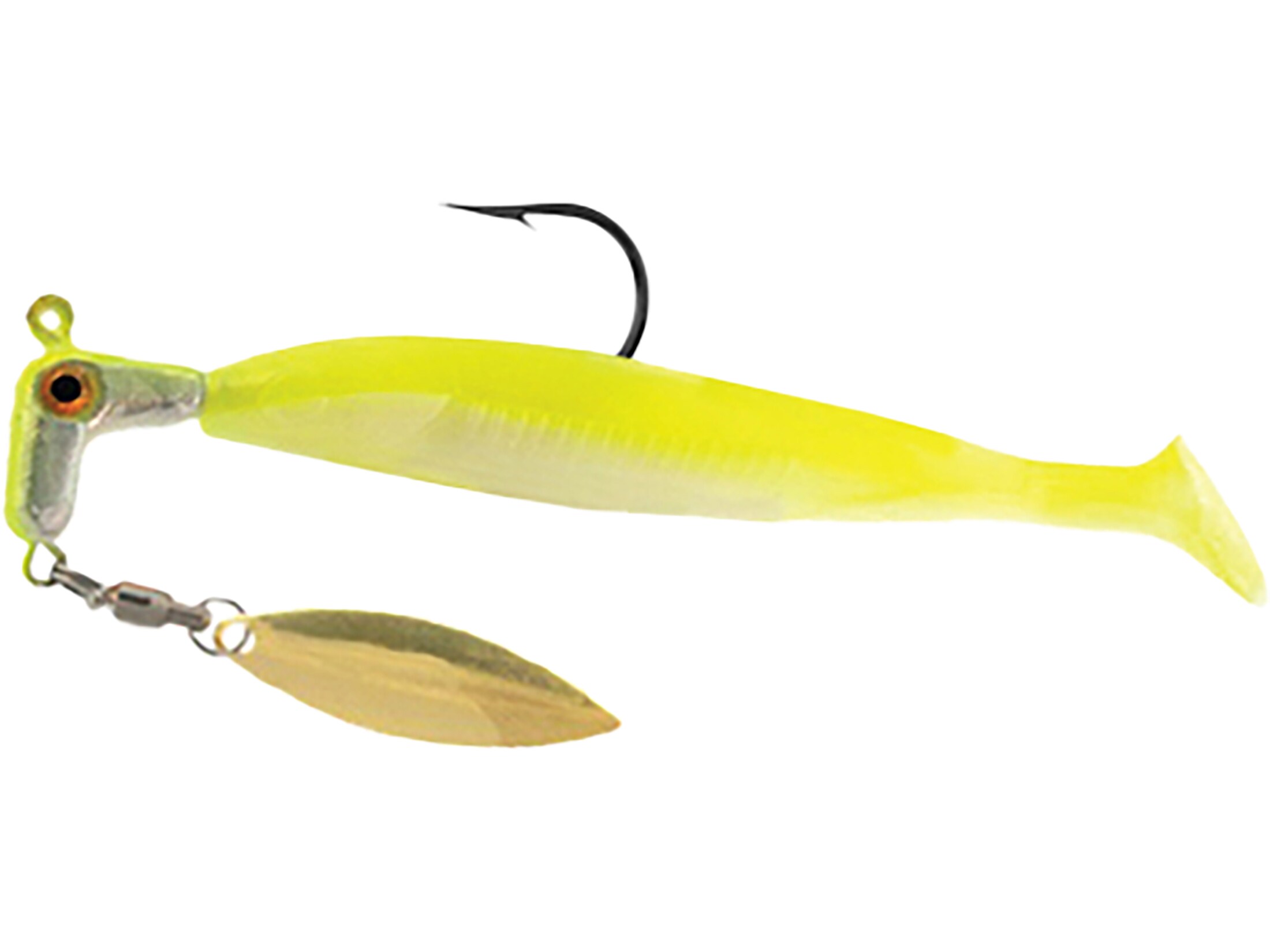 Road Runner Bozka Salt Runner Underspin Jig Chartruese/Glow Chartruese