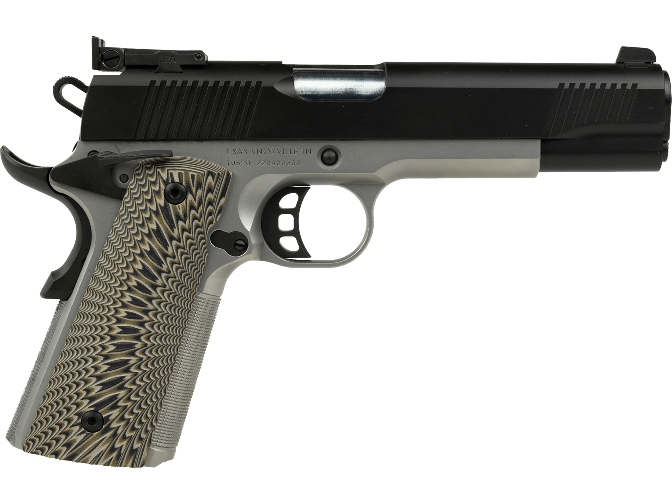 Tisas 1911 D10 FO Semi-Auto Pistol 10mm Auto 5 Barrel 8-Round Cerakote