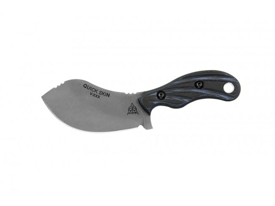 TOPS Knives Quick Skin Fixed Blade Knife 3.5 Sheepsfoot 1095 High