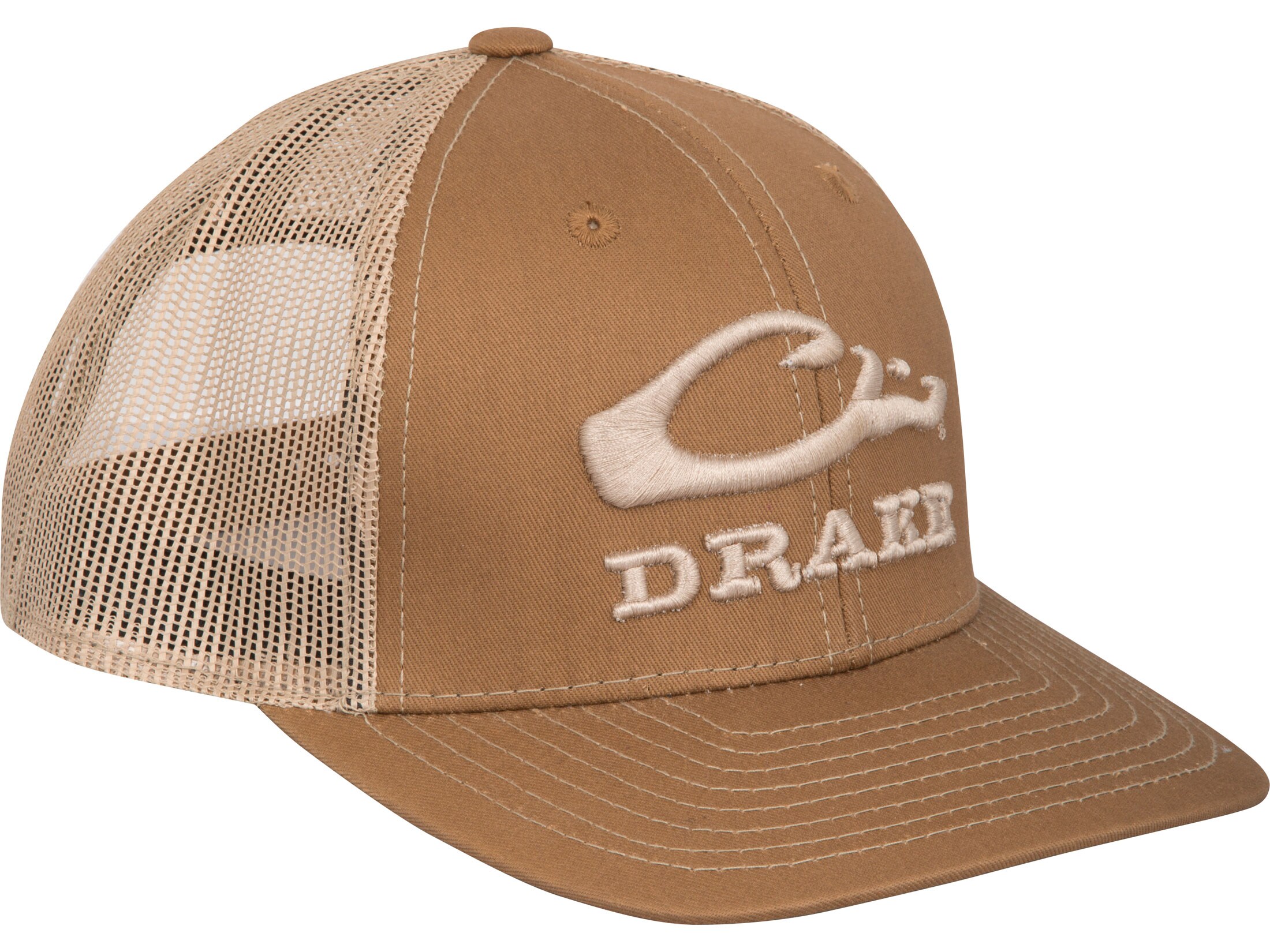 Drake Logo Mesh Back Cap Brown/Tan
