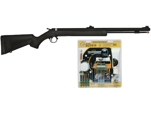 CVA Wolf Muzzleloading Rifle 50 Cal Accessory Kit 24 Blued Barrel