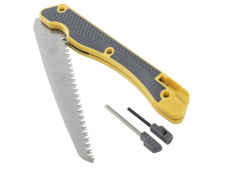 Smith's Folding Limb Saw 8 SS Blade Polymer Handle Gray/Yellow