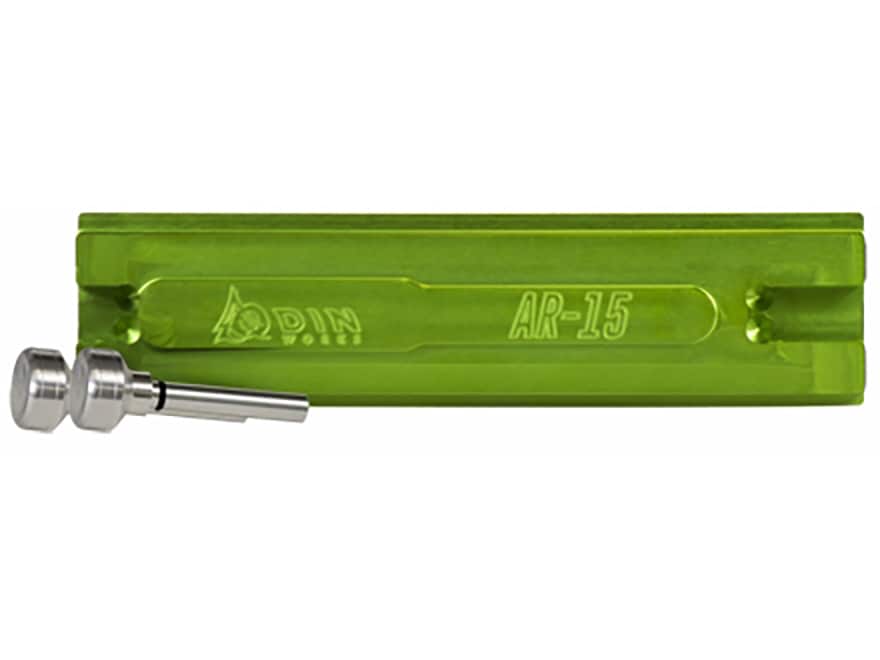 Odin Works Upper Receiver Vice Block AR-15, LR-308 Aluminum Green