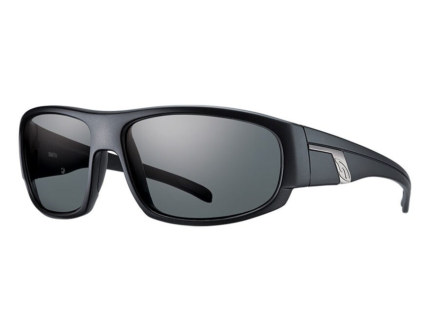 Smith Optics Elite Terrace Tactical Sunglasses Black Frames Gray
