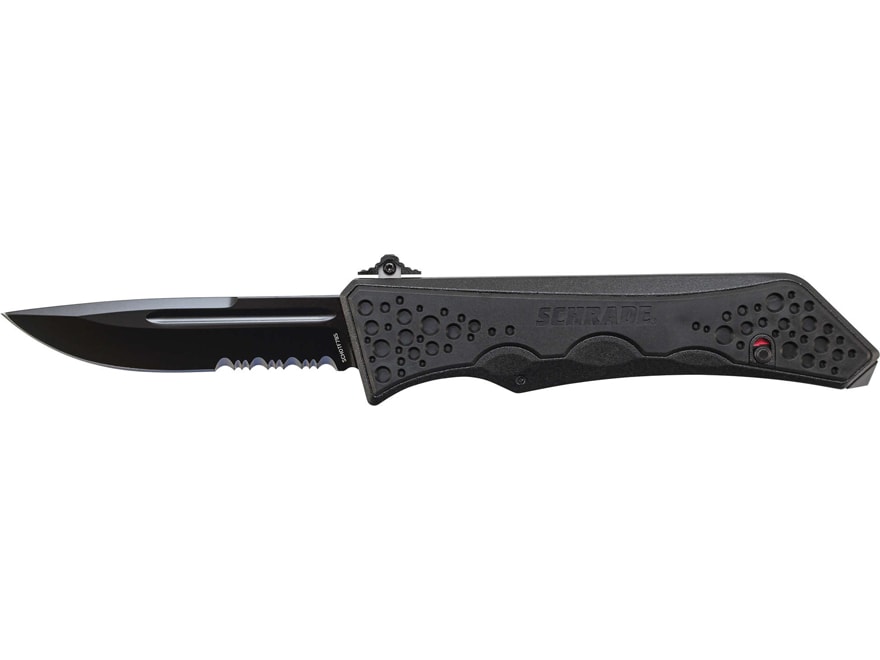 Schrade Viper Out The Front Assisted Opening Pocket Knife 3.5 Black