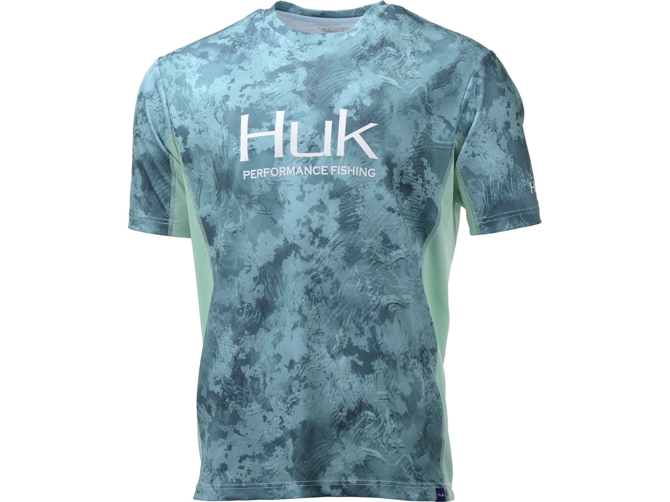 Huk Men's Icon X Camo Performance Short Sleeve Shirt Polyester/Spandex