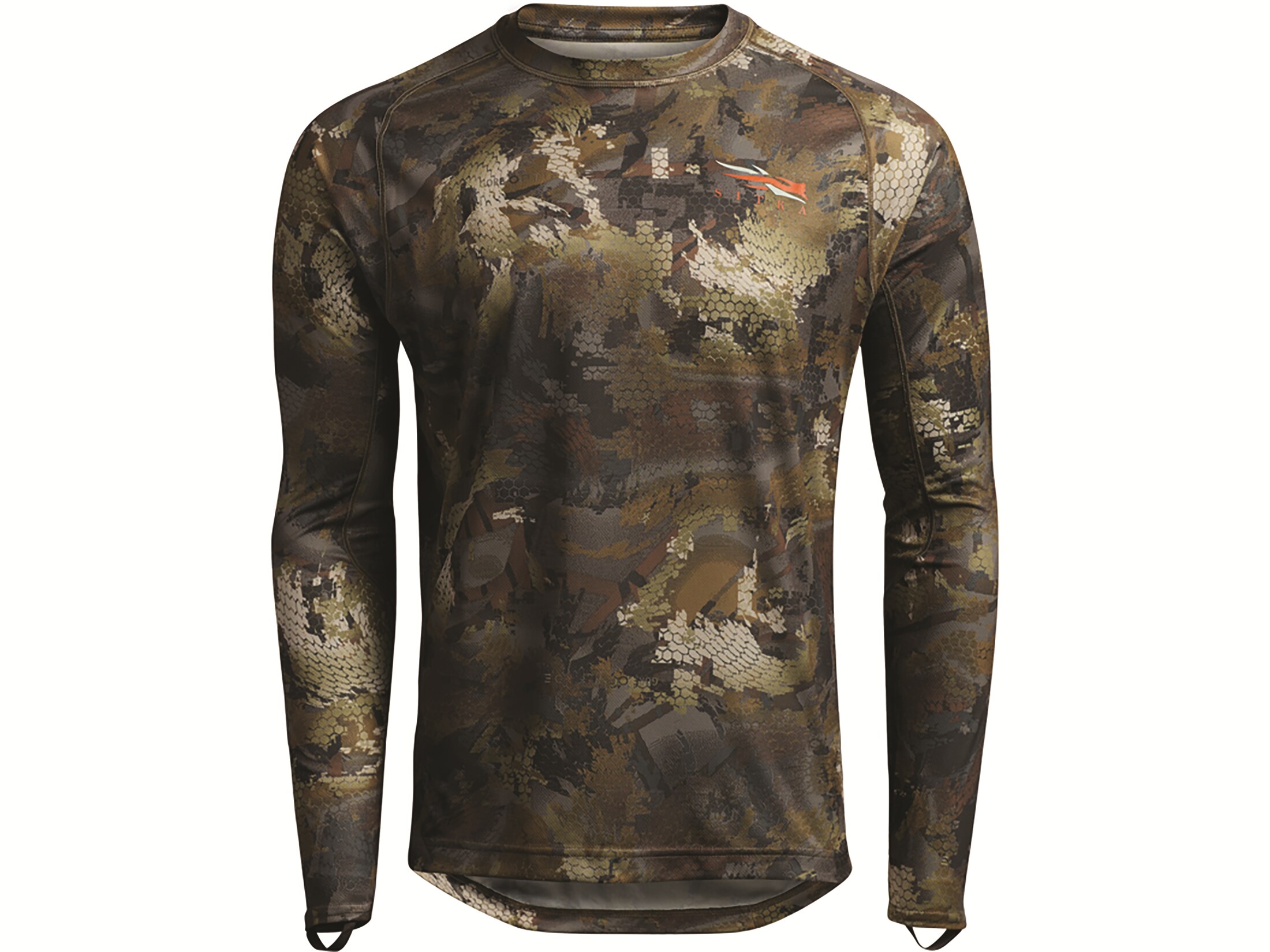 Sitka Gear Men's Core Lightweight Crew Long Sleeve Shirt Polyester