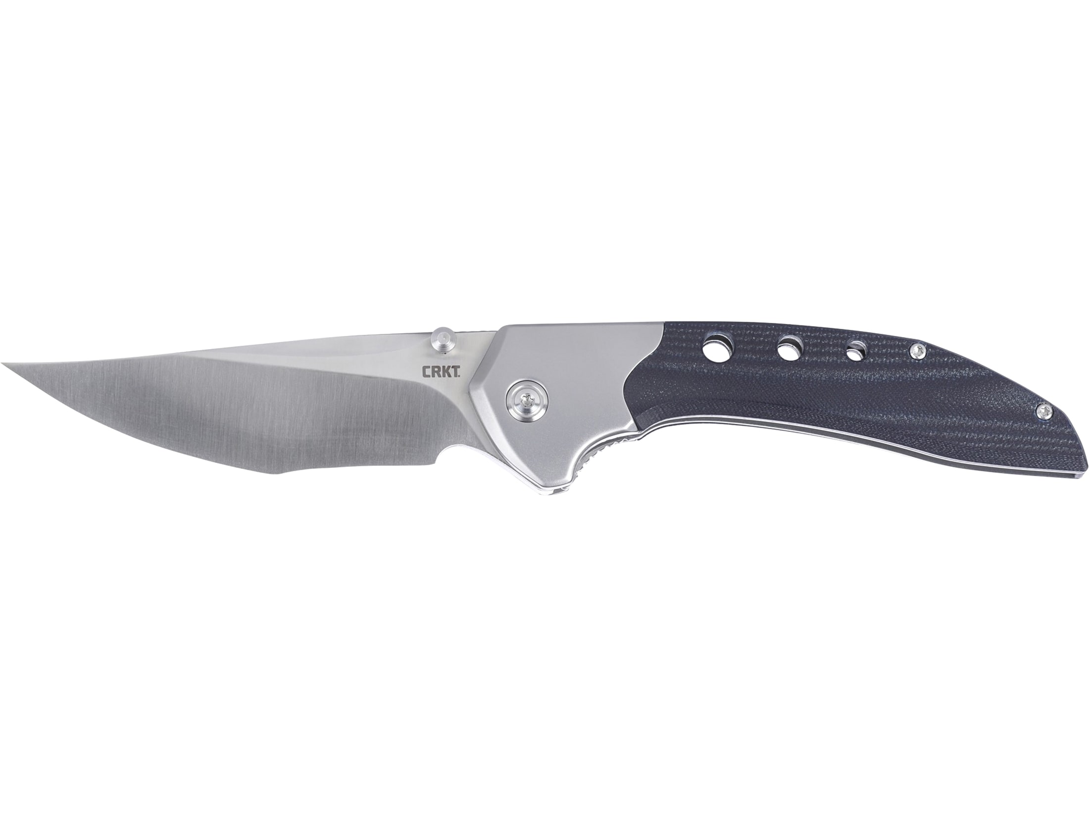 CRKT Orochi Pocket Knife 3.53 Drop Point Sandvik 14C28N Satin Blade