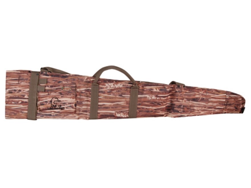 Avery Folding Floating Shotgun Gun Case 46 Nylon Marsh Grass Camo