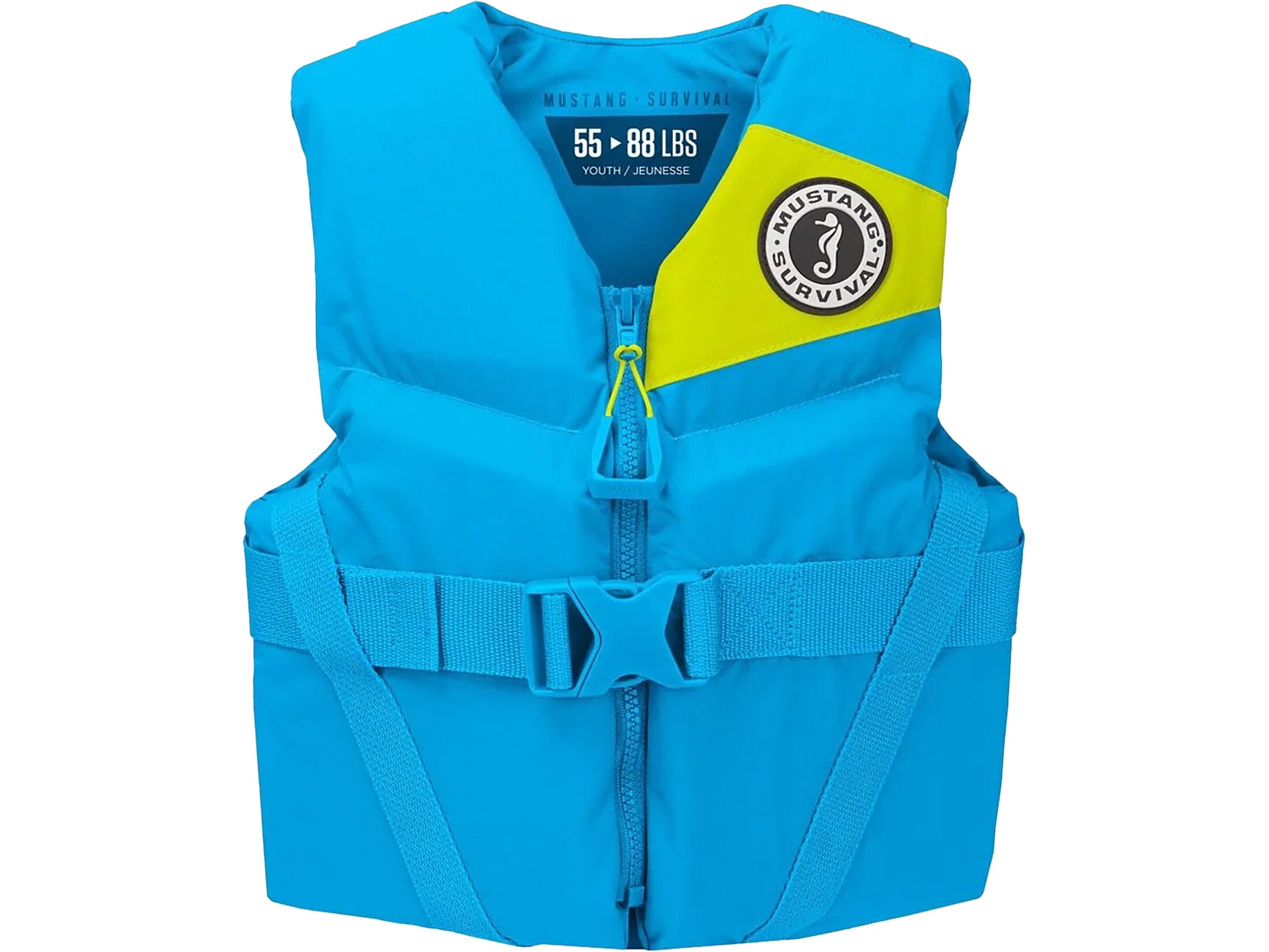 Mustang Survival Youth Rev Life Jacket Blue
