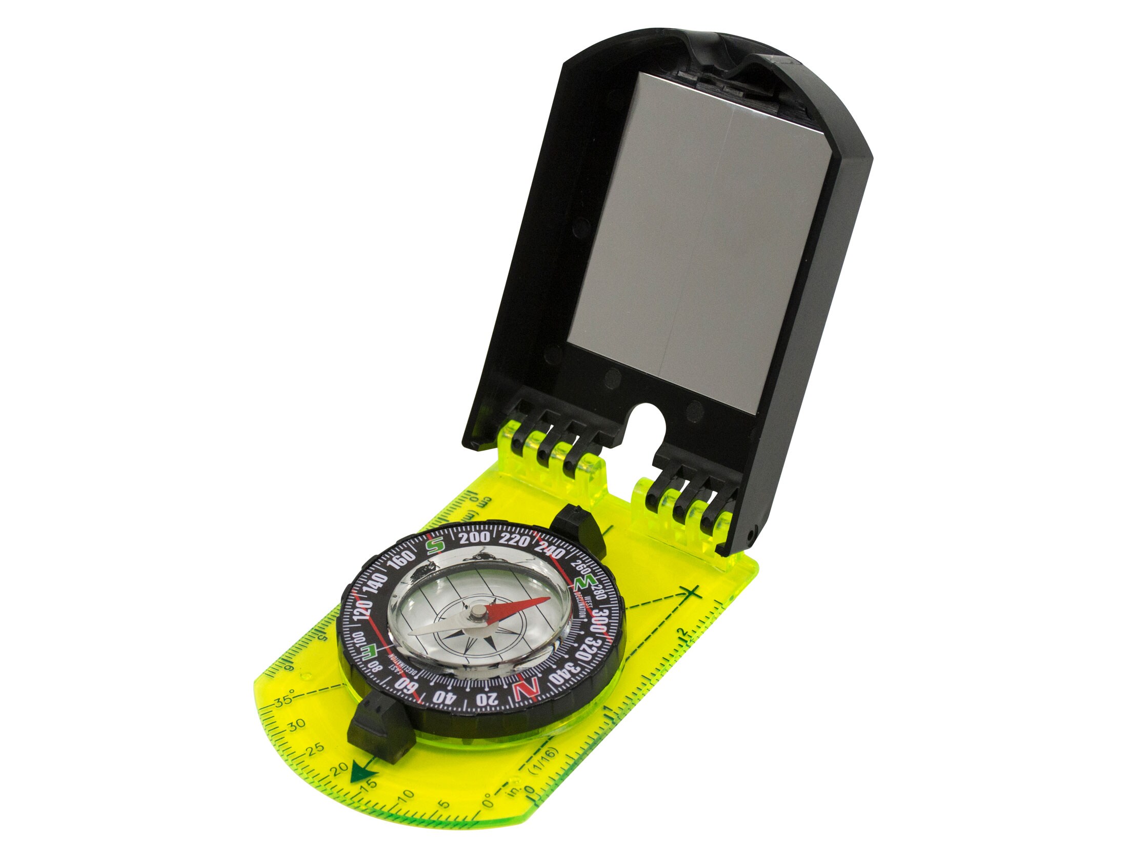 UST Hi-Vis Folding Map Compass
