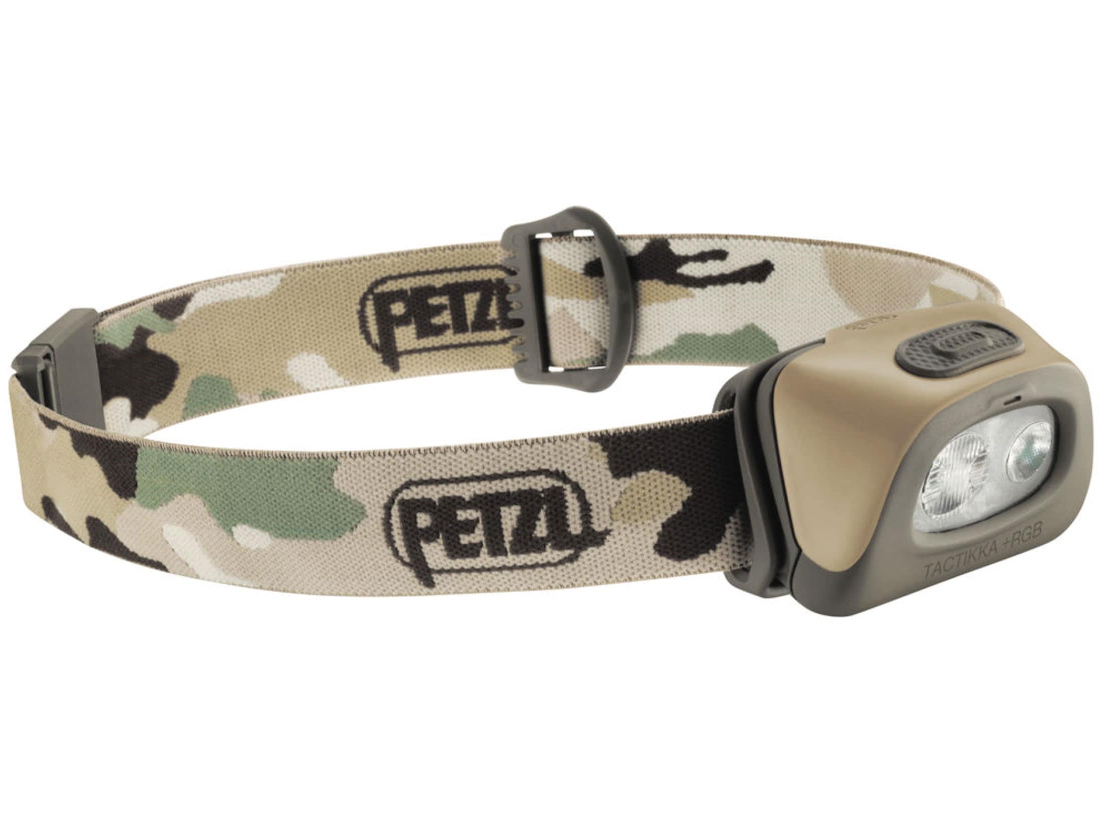 Petzl Tactikka + RGB Headlamp LED 3 AAA Batteries Camo