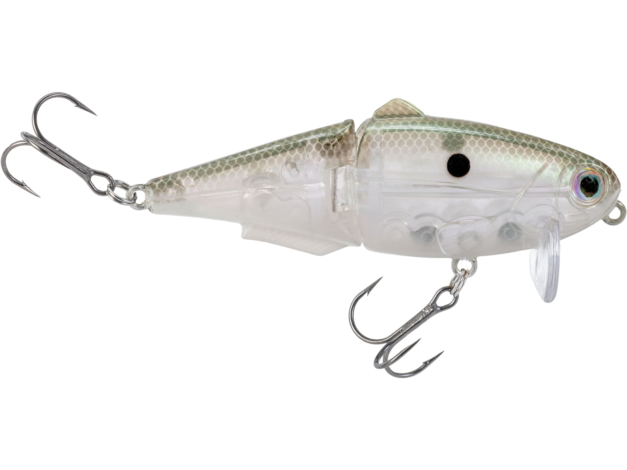 Strike King Wake Shad Topwater Green Gizzard Shad