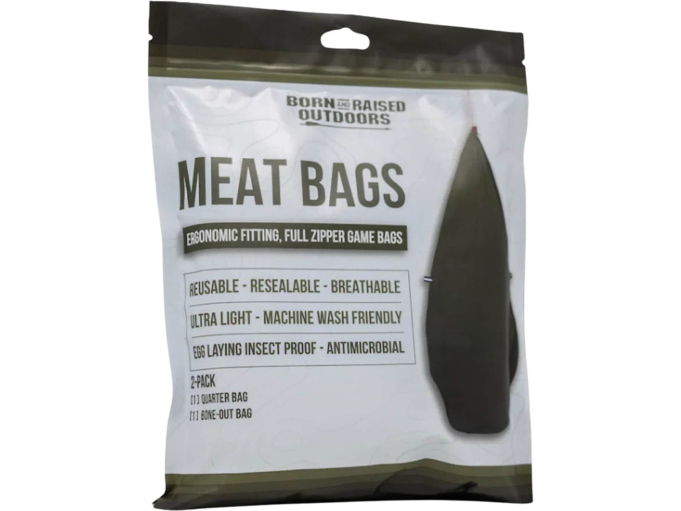 Born Raised Outdoors Meat Bags 2PK