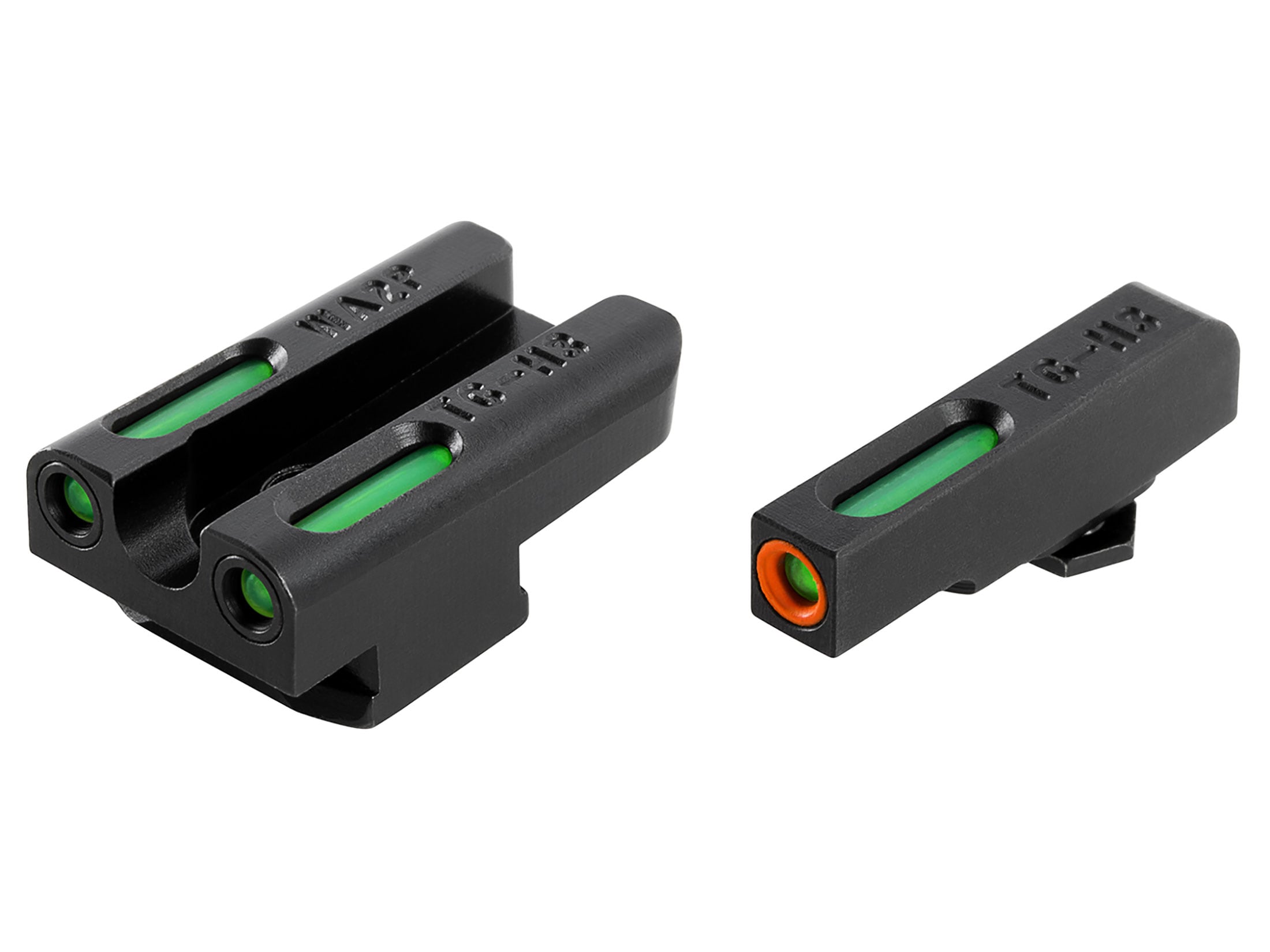 TRUGLO TFX Pro Sight Set Walther PPS Tritium / Fiber Optic Green