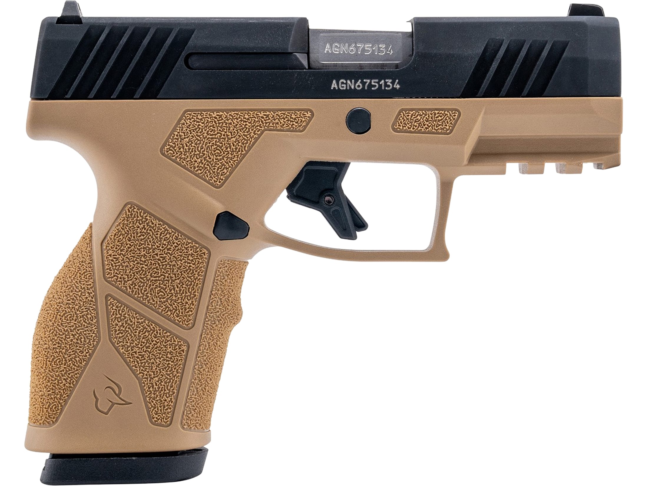 Taurus GX2 RDS 9mm Luger Pistol 3.38 Barrel 13+1 Round Black Slide Tan