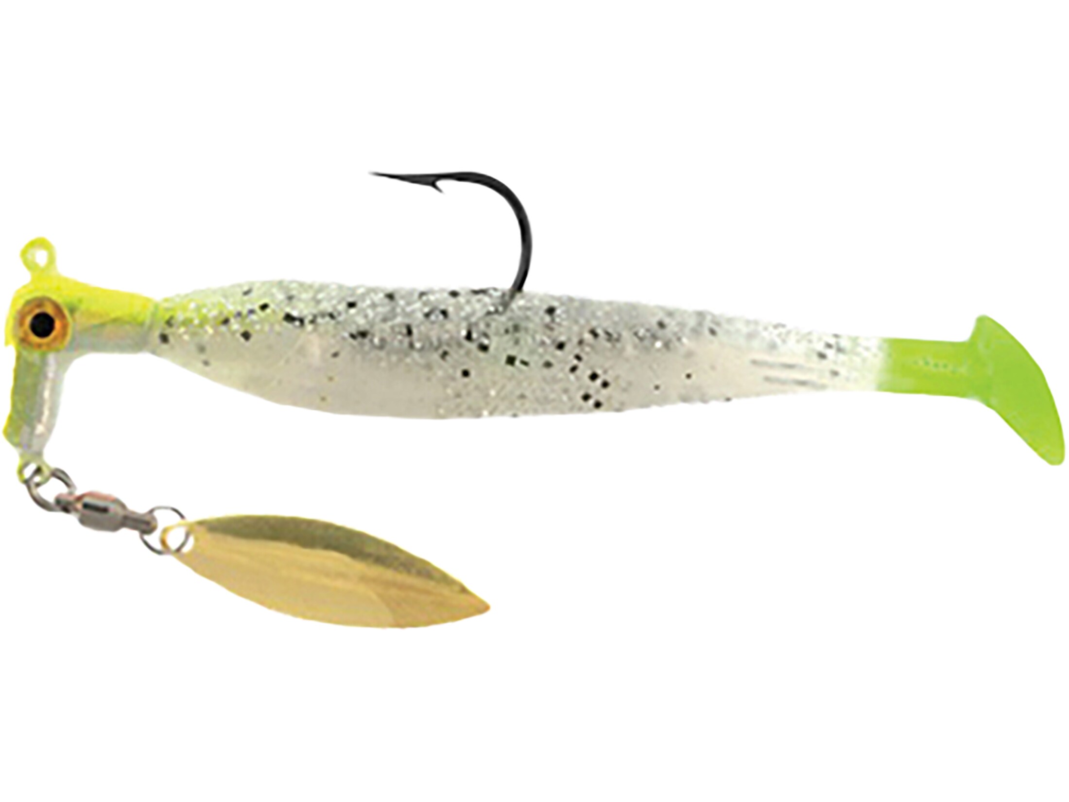 Road Runner Bozka Salt Runner Underspin Jig Chartruese/Glow Chartruese