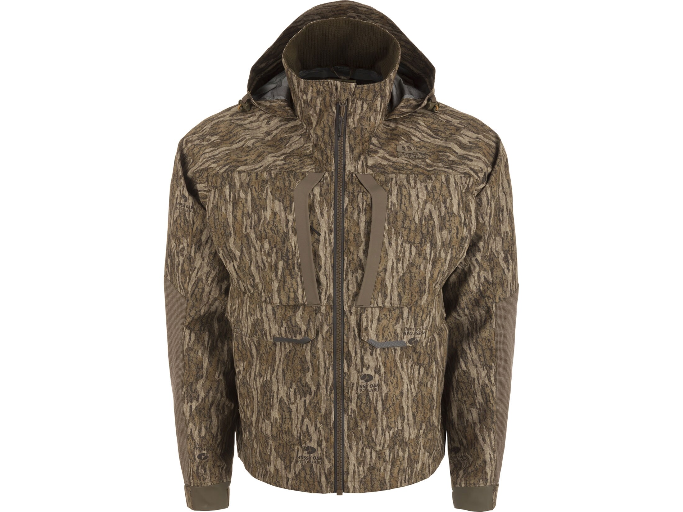 Drake Men's LST BMF Pit Jacket Mossy Oak Bottomland XL