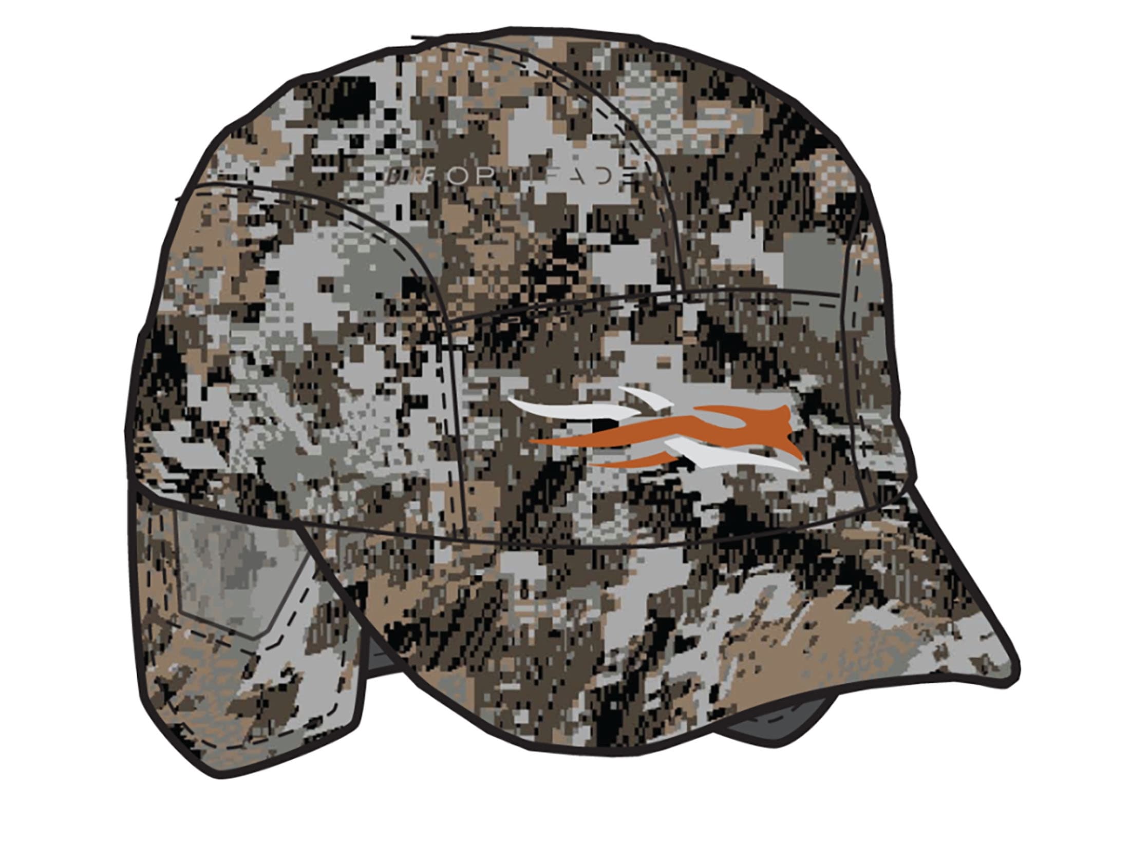 Sitka Gear Men's Blizzard GTX Hat Gore Optifade Elevated II One Size