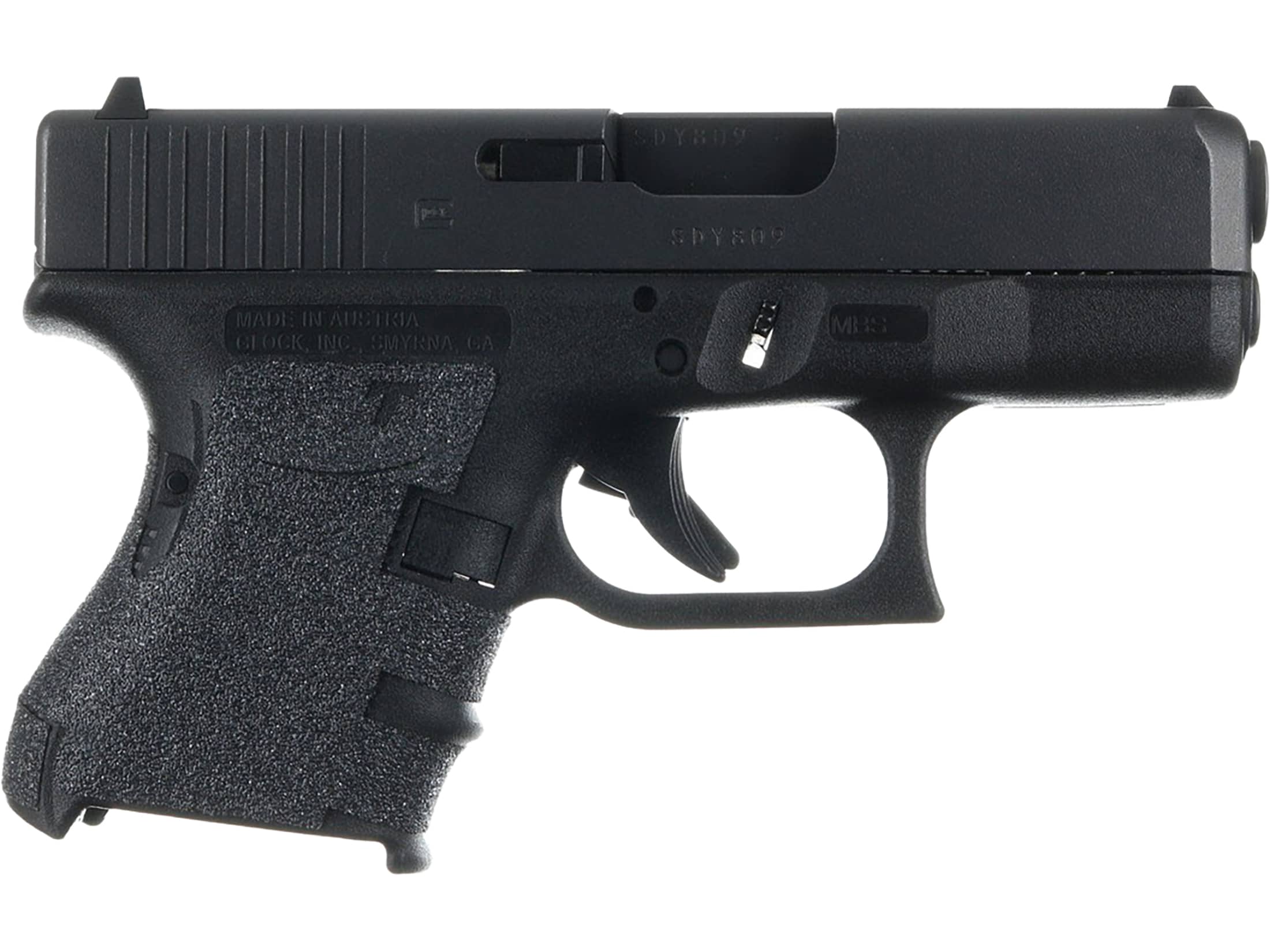 Talon Grips Grip Tape Glock 26, 27, 28, 33, 39 Gen 1, 2, 3 Rubber Moss