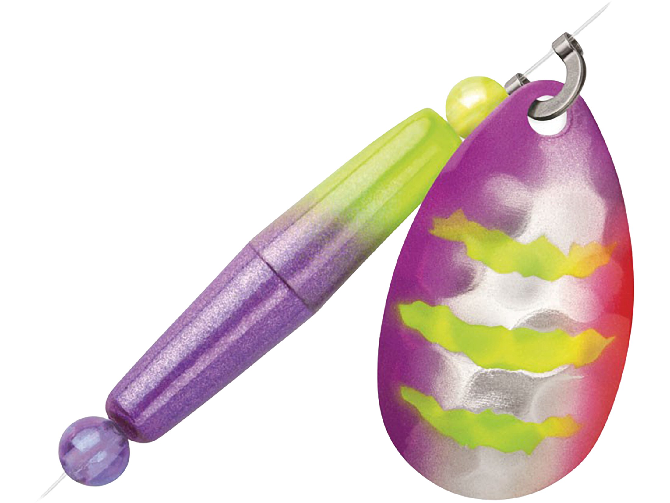 VMC TechSet Spinner Indiana Floating Harness Rig #4 Juicy Lucy