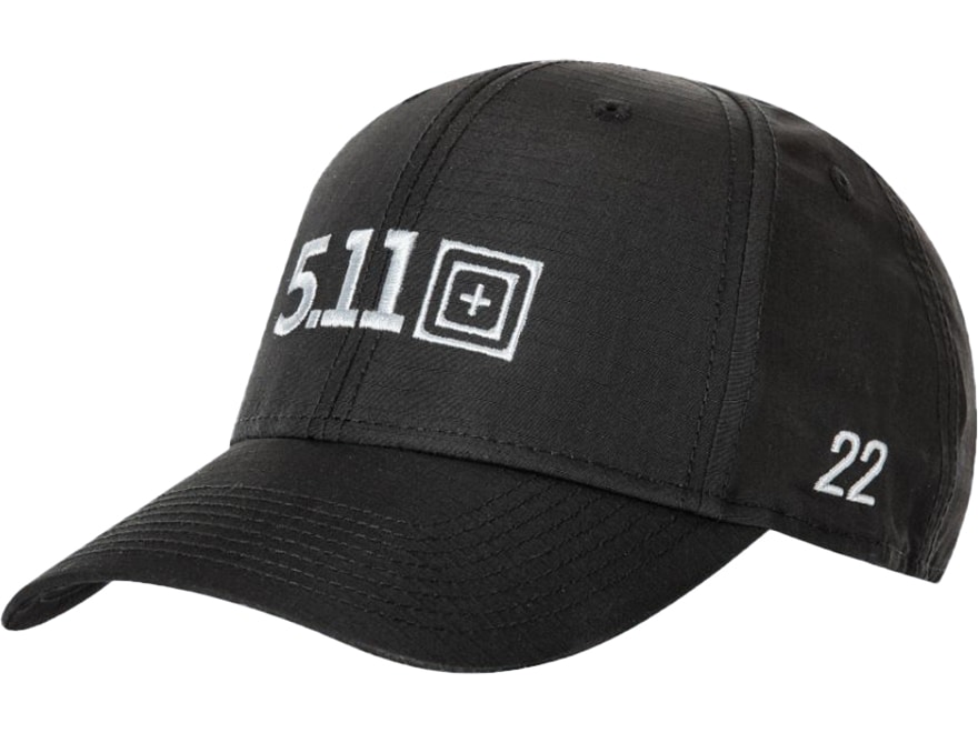 5.11 Logo Hat Black One Size Fits Most