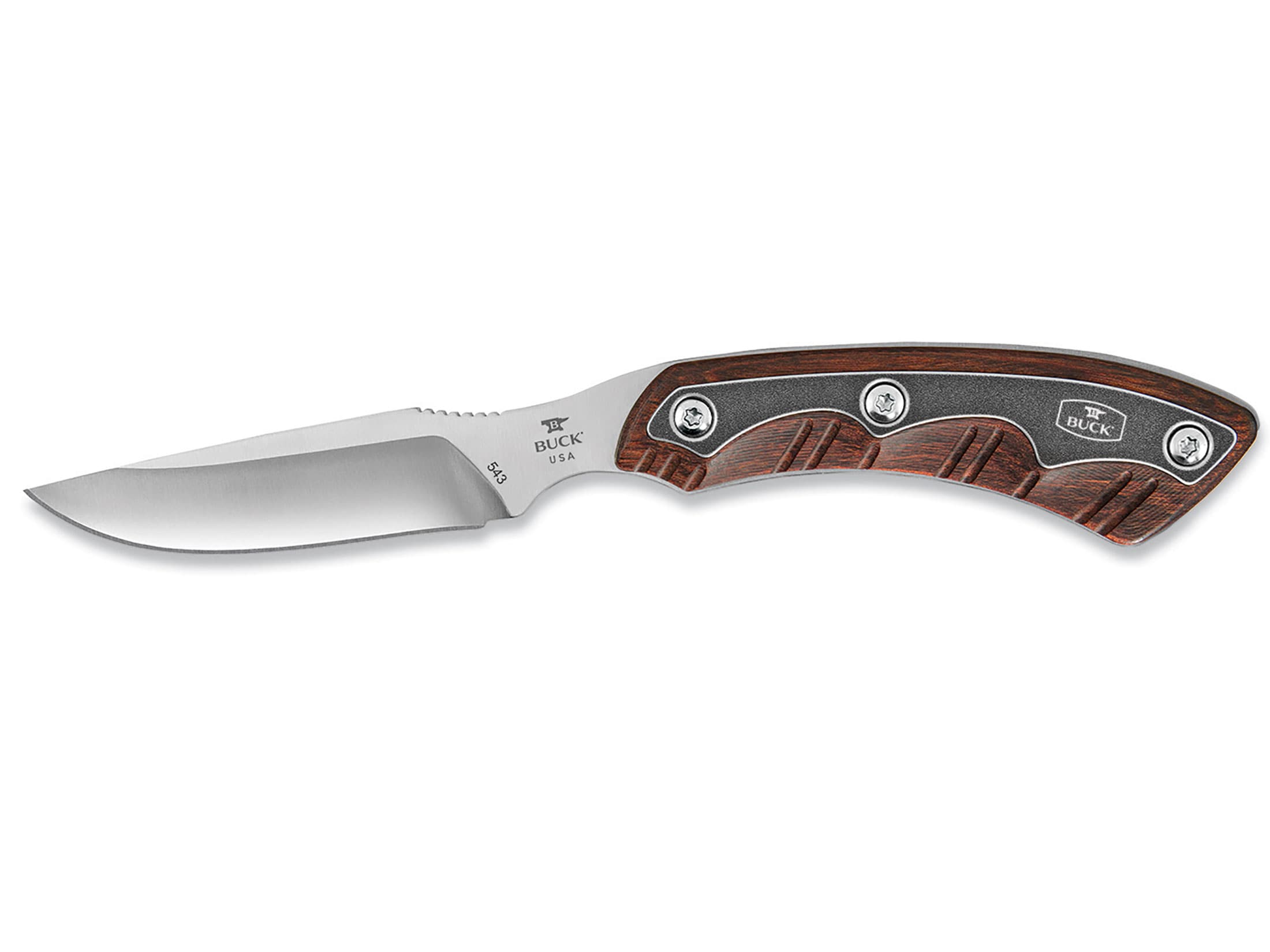 Buck 543 Open Season Caper Fixed Blade Knife 3.5 Caping S30V SS Blade