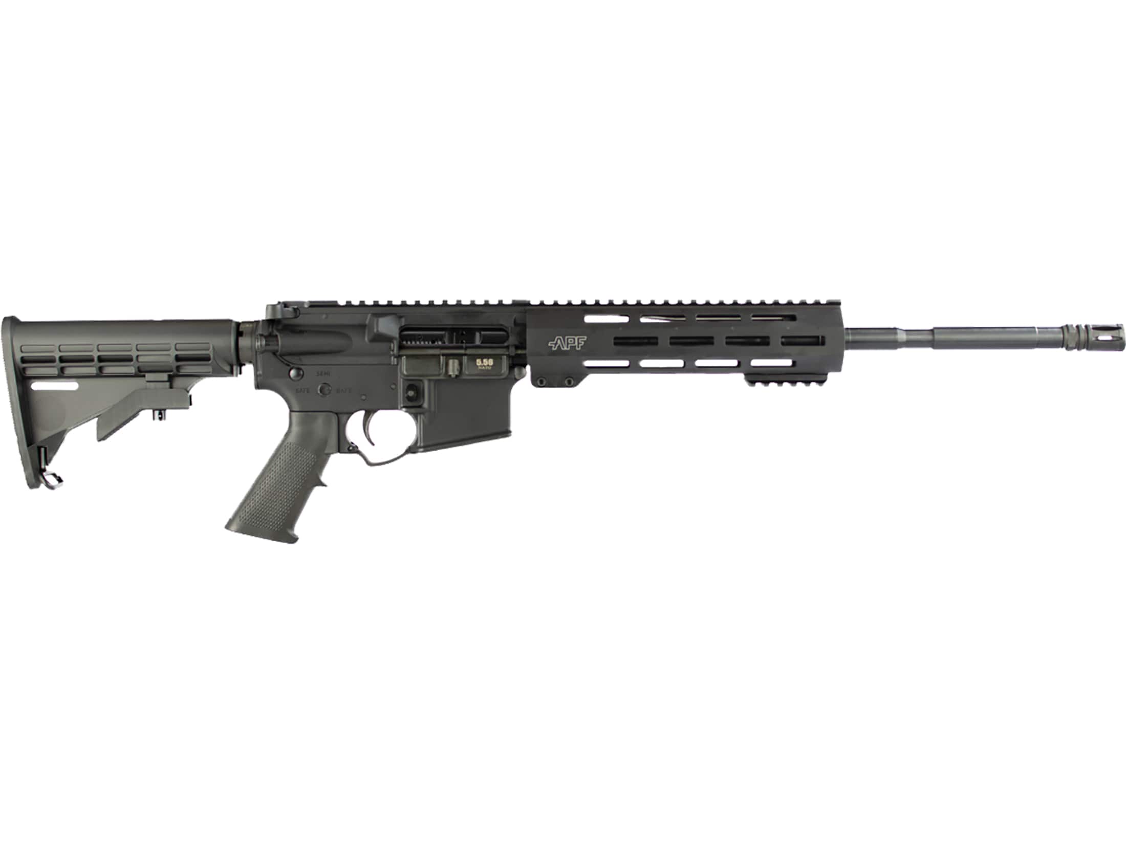APF Armory Alpha Semi Automatic Rifle 5.56x45mm NATO 16 Black Threaded