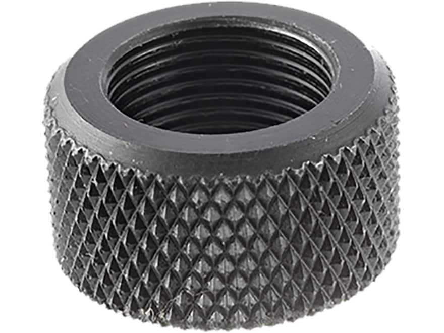 Ruger Knurled Thread Protector 1/2-28 22 LR Steel Black