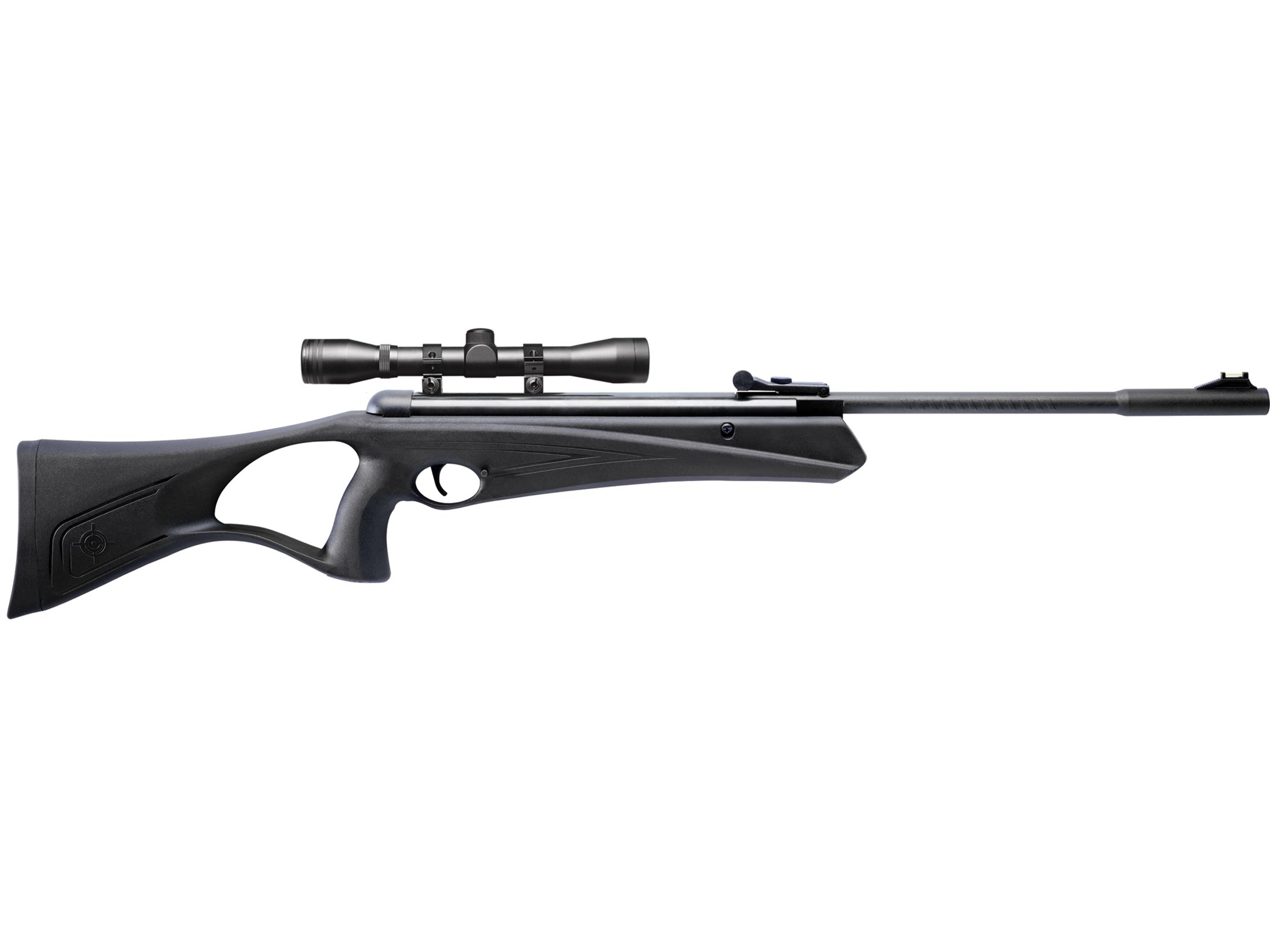 Crosman Raven Air Rifle 177 Cal Pellet Polymer Stock Black Blue Barrel