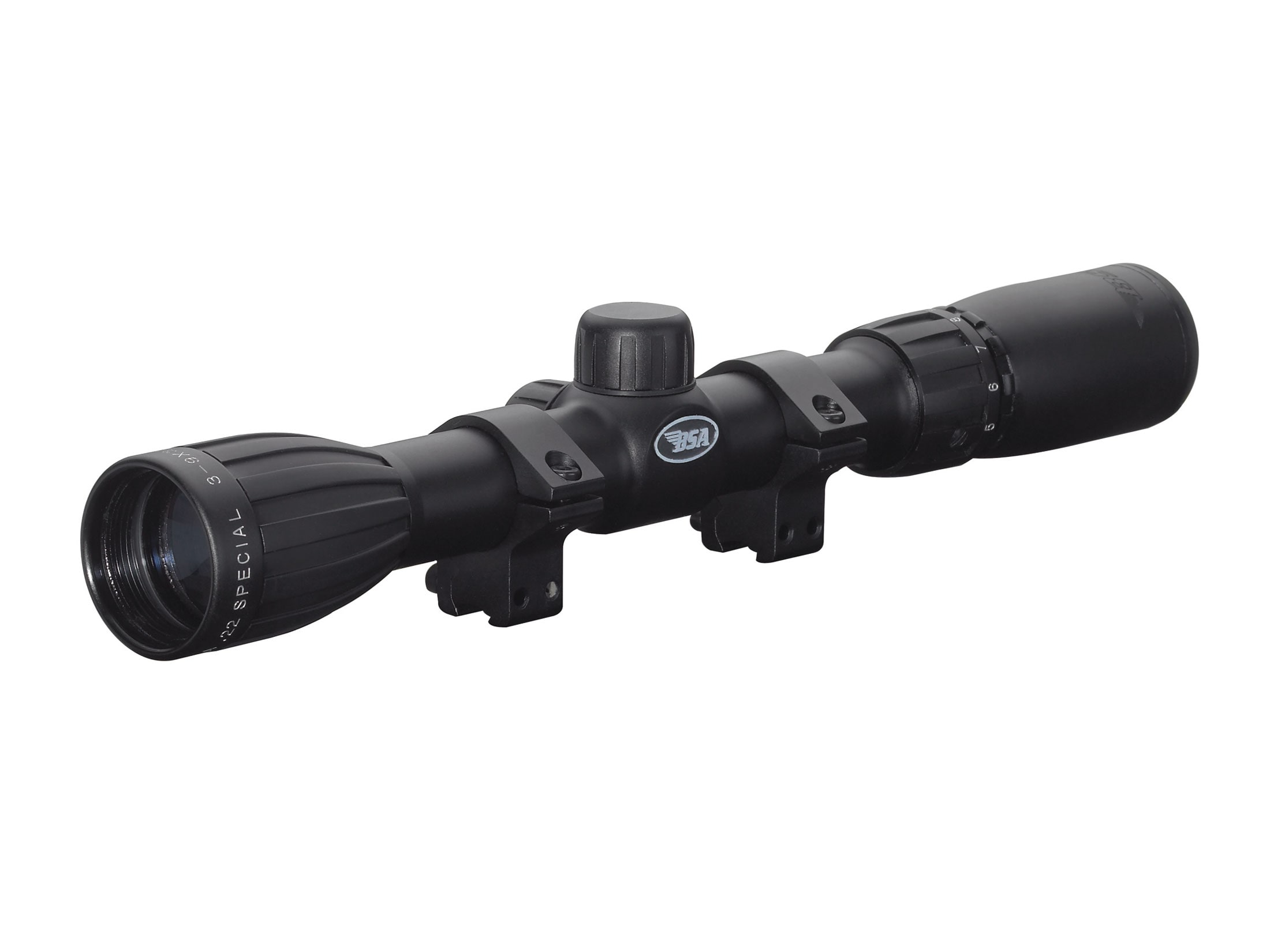 BSA 22 Special Rifle Scope 3-9x 32mm Duplex Reticle Matte Rings