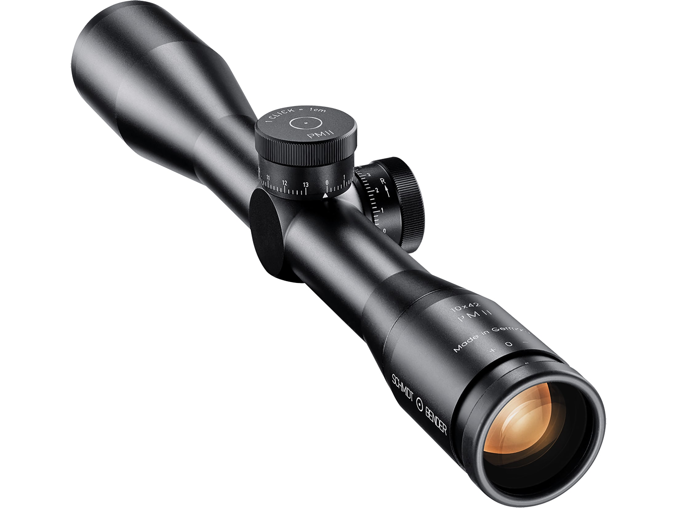 Schmidt & Bender PM Rifle Scope 30mm Tube 10x 42mm 1/10 Mil