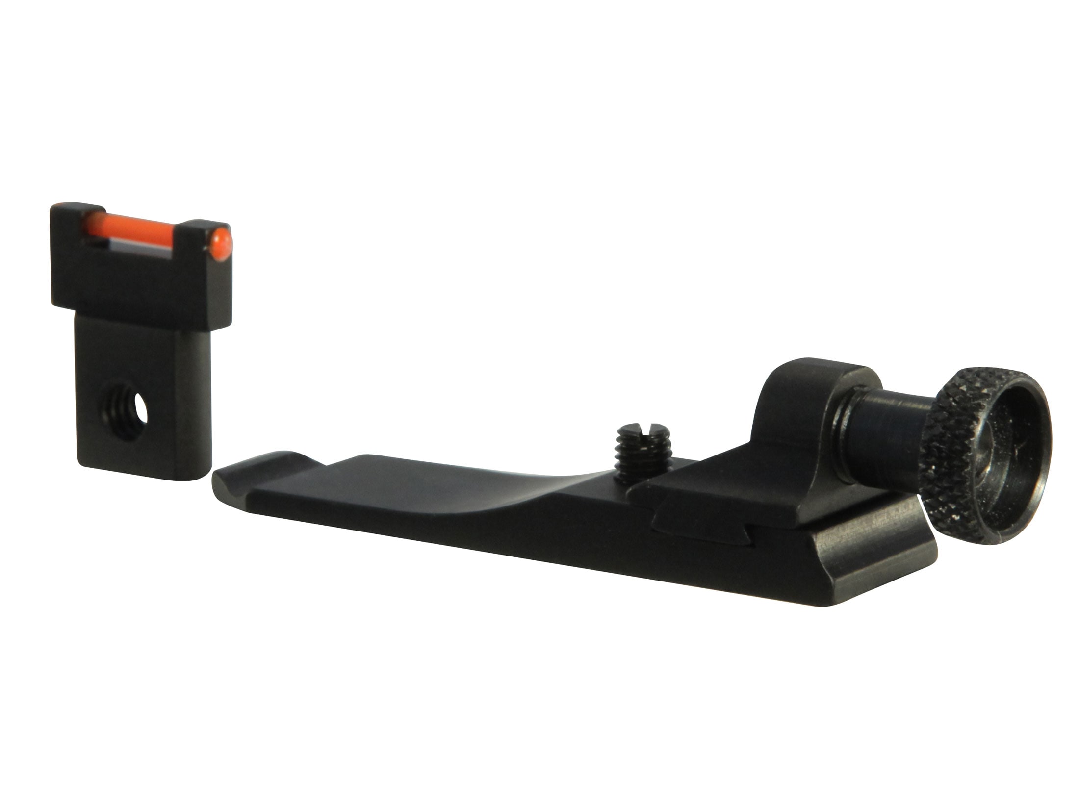 Williams Fire Sight Set SKS Aluminum Black Fiber Optic Red Front, Rear