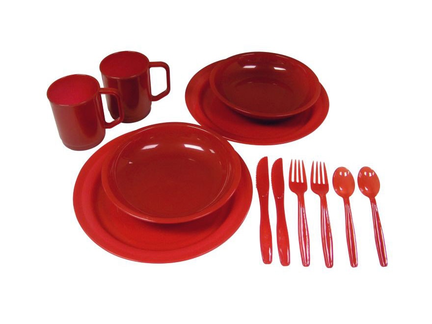 Coleman 2-Person Polymer Dinnerware Set